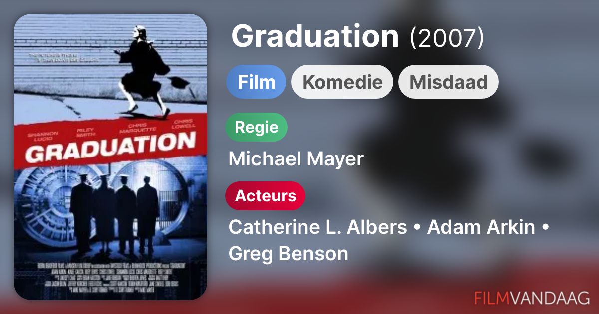 Graduation (film, 2007) - FilmVandaag.nl