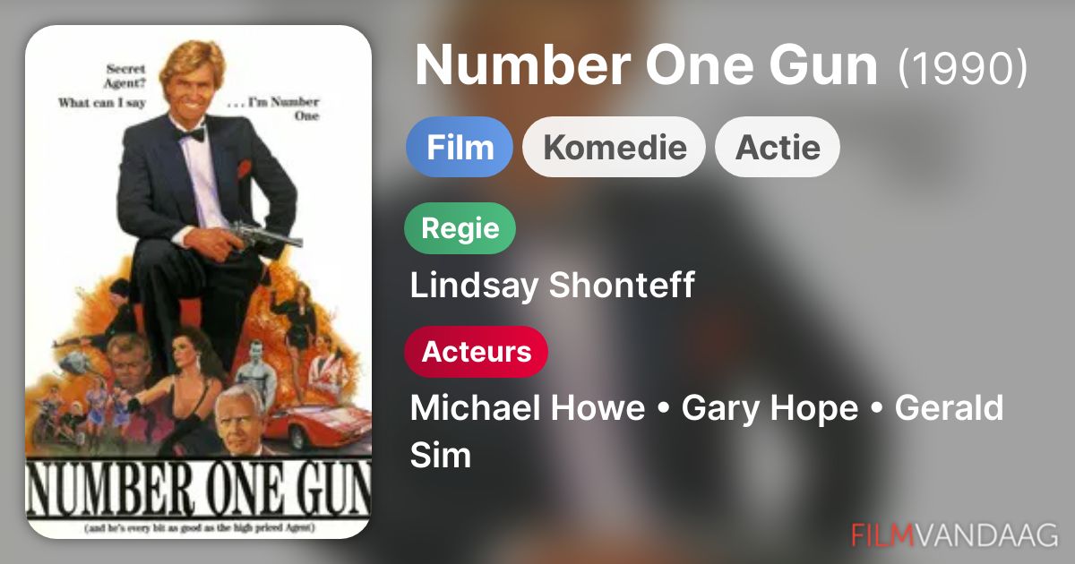 Number One Gun (film, 1990) - FilmVandaag.nl