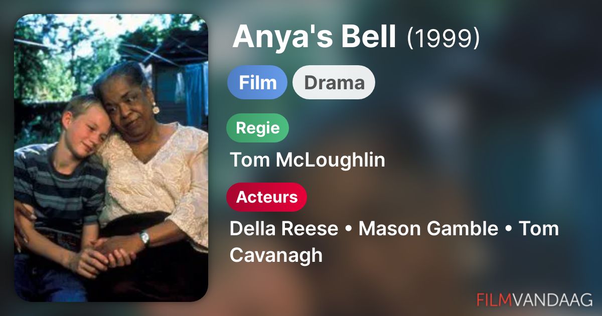 Anya's Bell (film, 1999) - FilmVandaag.nl
