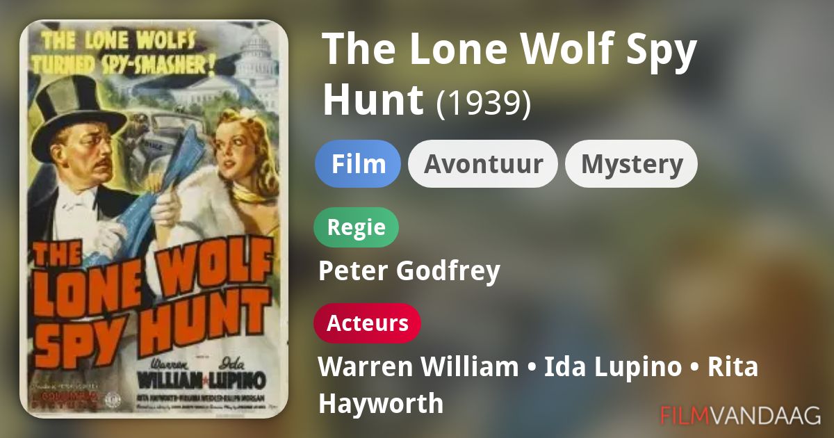 The Lone Wolf Spy Hunt (film, 1939) - FilmVandaag.nl