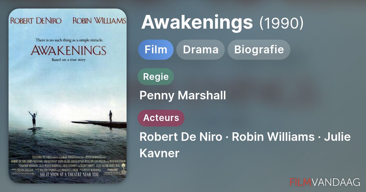 Awakenings (film, 1990) - FilmVandaag.nl