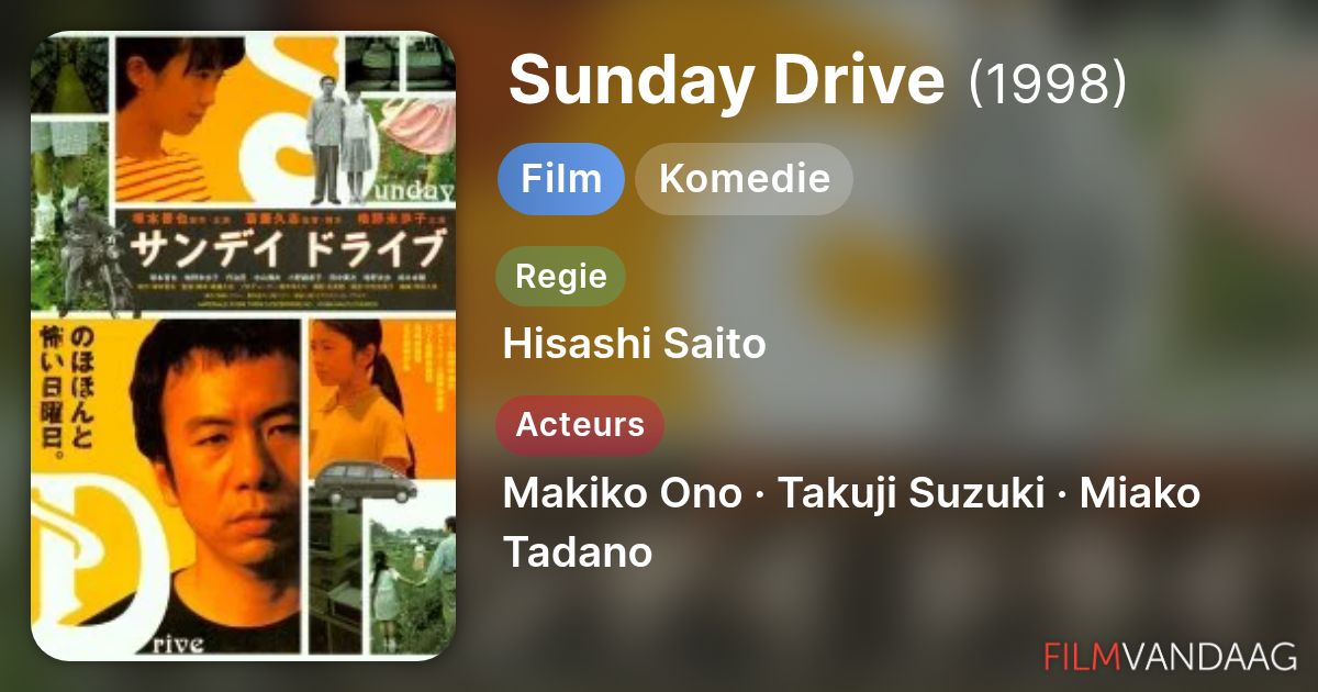 Sunday Drive (film, 1998) - FilmVandaag.nl