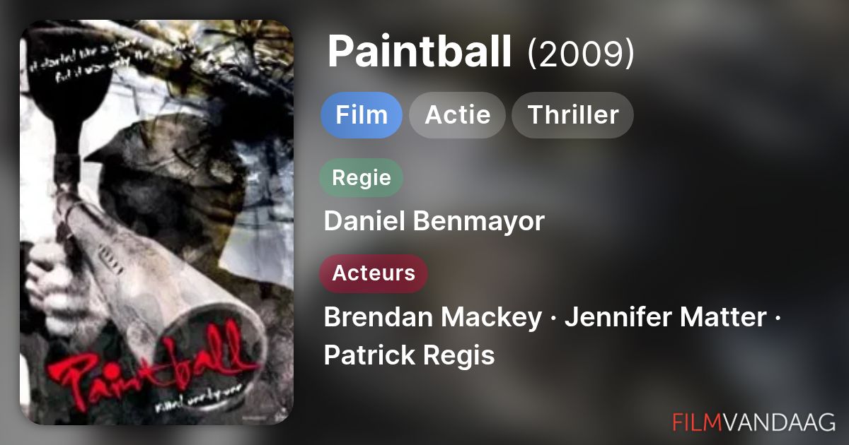 Paintball (film, 2009) - FilmVandaag.nl