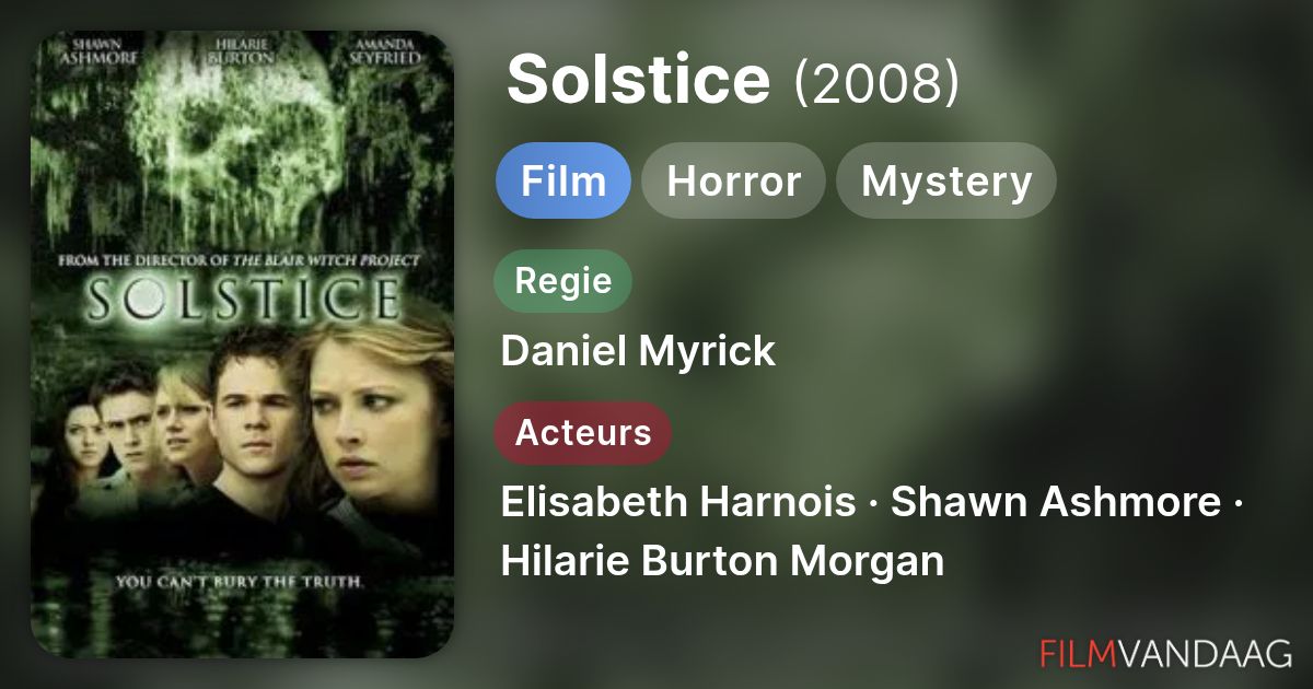Solstice (film, 2008) - FilmVandaag.nl
