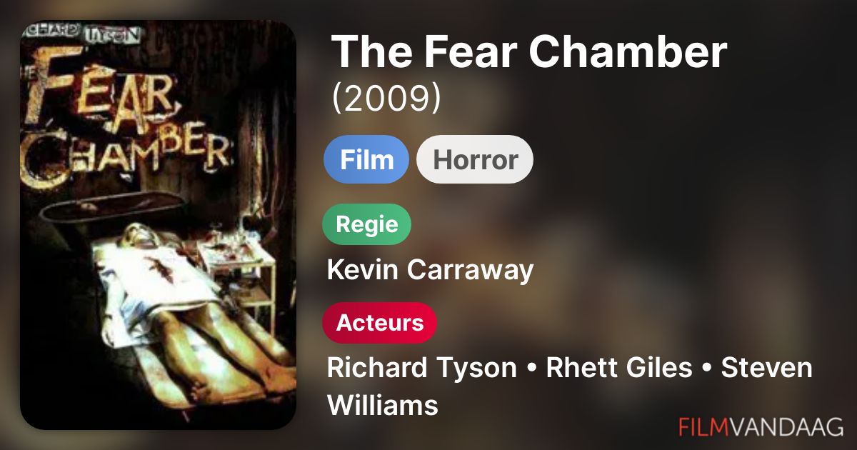 The Fear Chamber (film, 2009) - FilmVandaag.nl