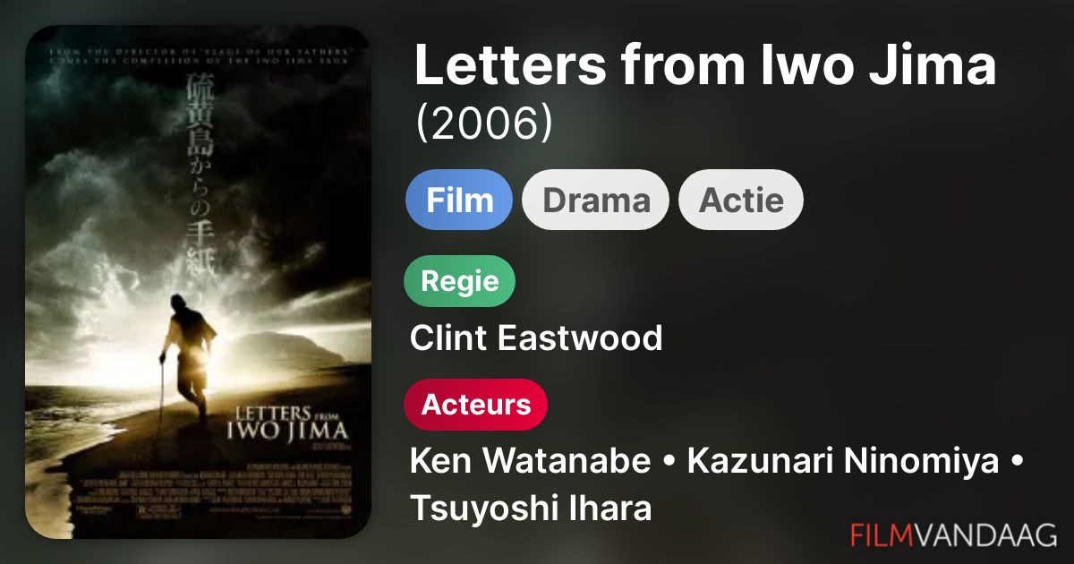 Letters from Iwo Jima (film, 2006) - FilmVandaag.nl