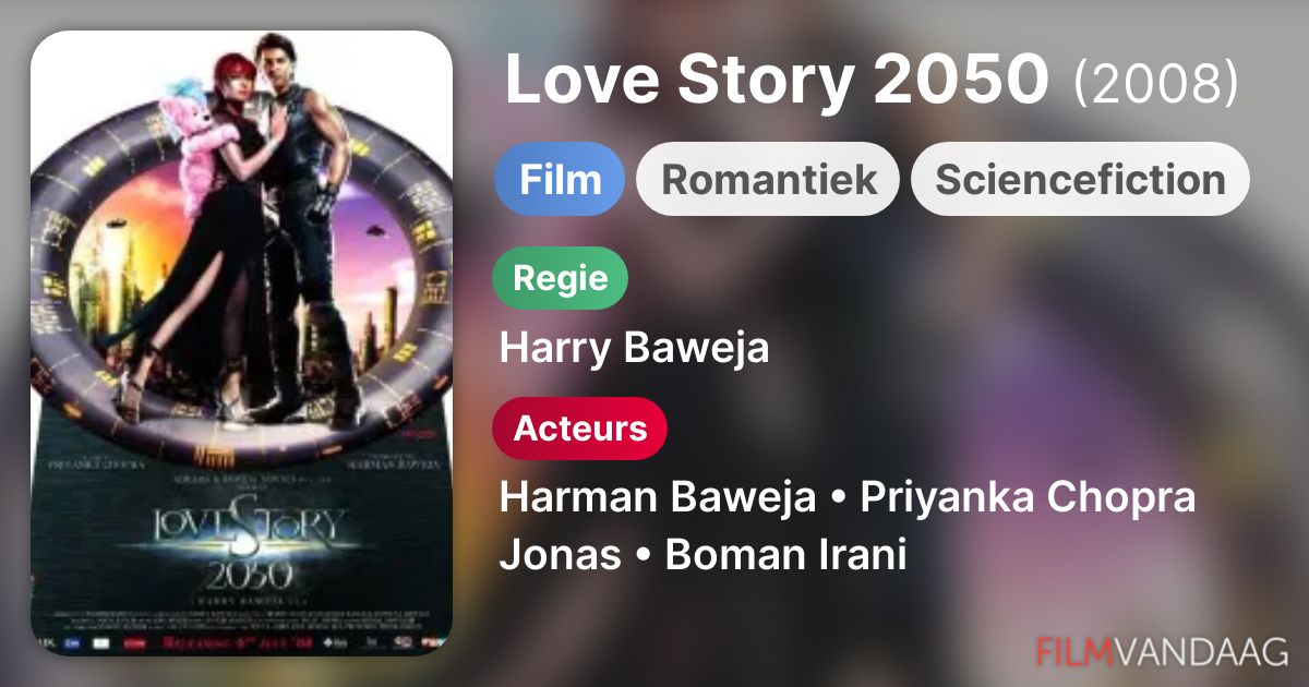 Love Story 2050 (film, 2008) - FilmVandaag.nl