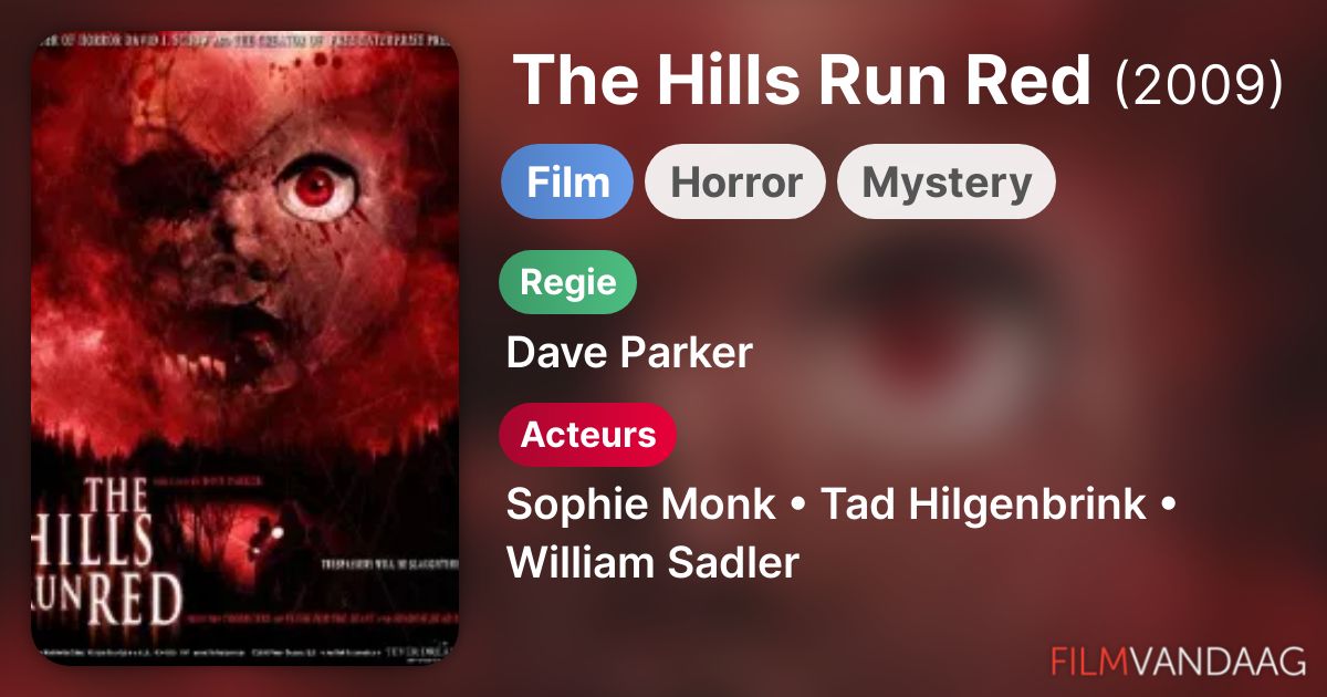 The Hills Run Red (film, 2009) - FilmVandaag.nl