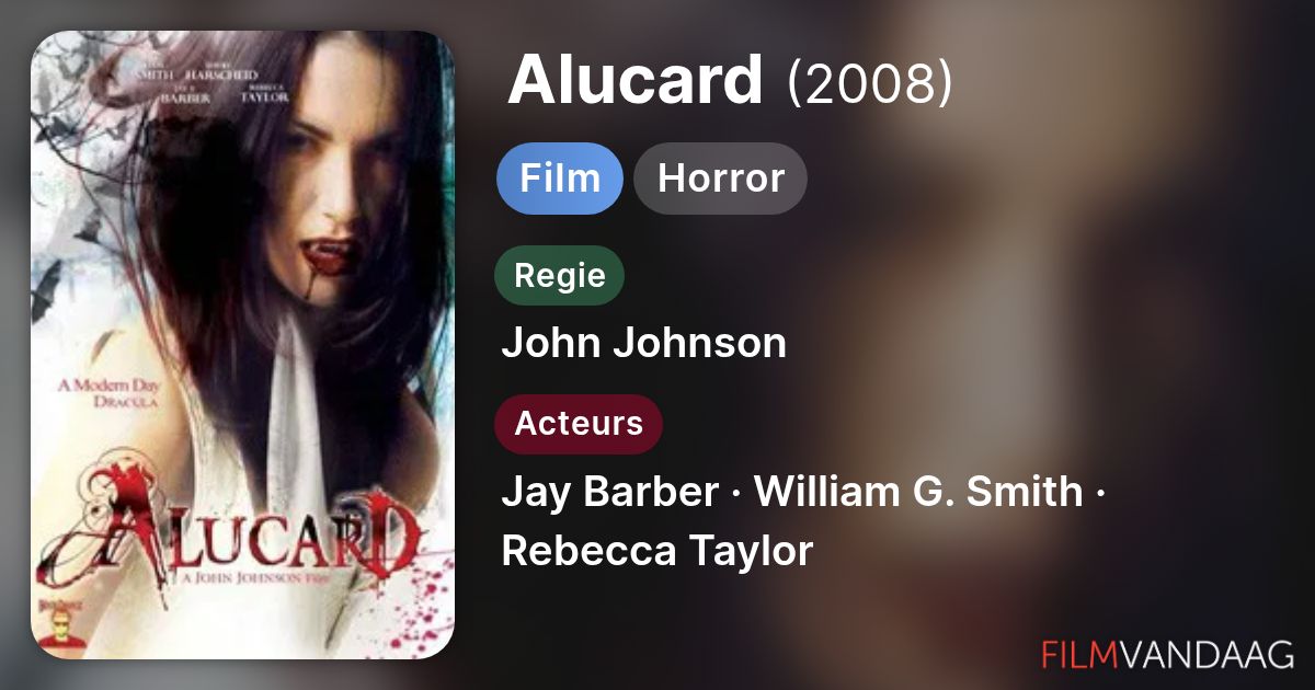 Alucard (film, 2008) - FilmVandaag.nl