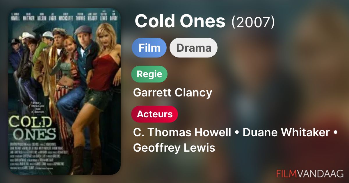 Cold Ones (film, 2007) - FilmVandaag.nl