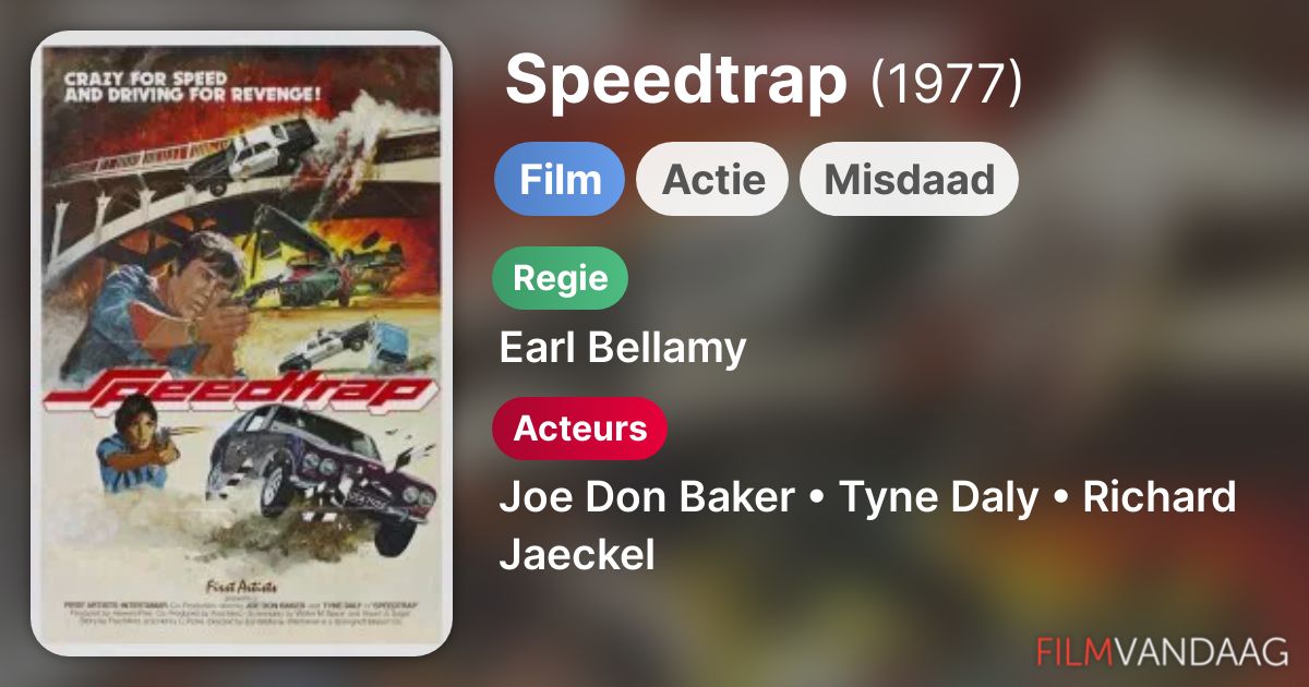 Speedtrap (film, 1977) - FilmVandaag.nl