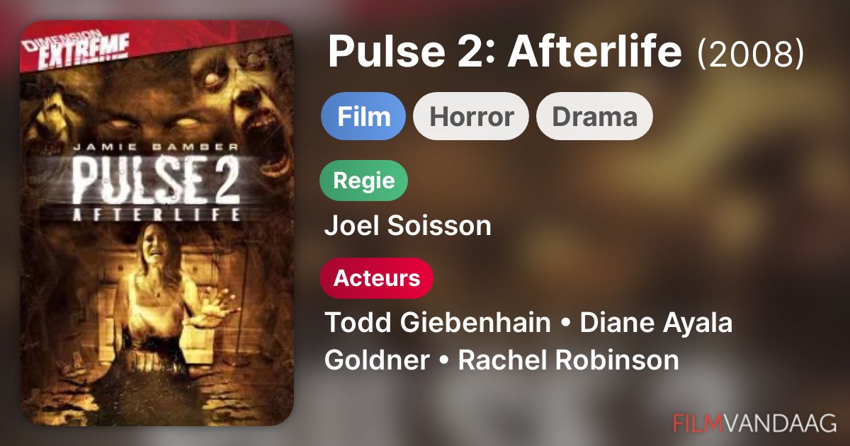 Pulse 2: Afterlife (film, 2008) - FilmVandaag.nl