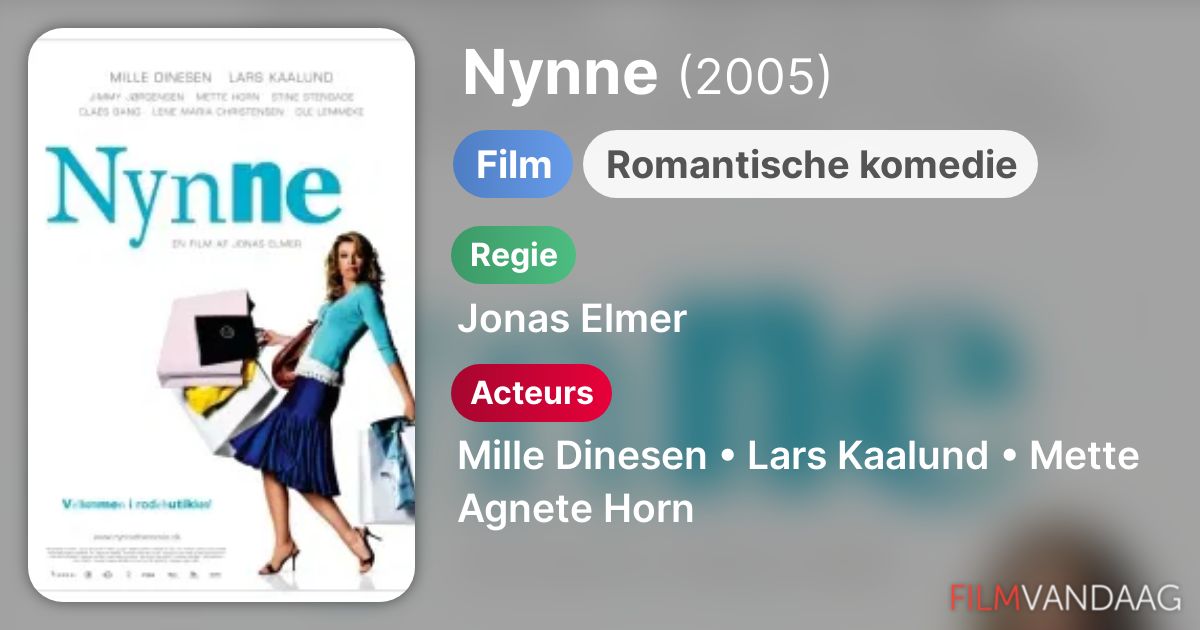 Nynne (film, 2005) - FilmVandaag.nl