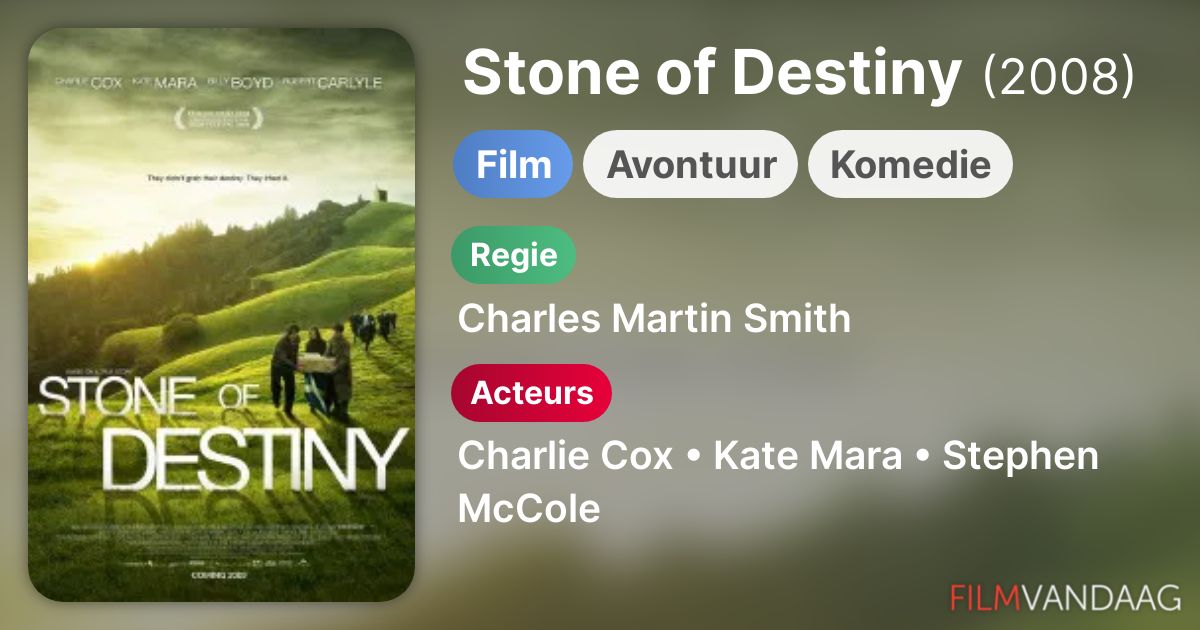 Stone of Destiny (film, 2008) kopen op dvd of blu-ray - FilmVandaag.nl