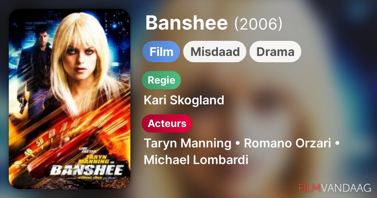 Banshee (film, 2006) - FilmVandaag.nl