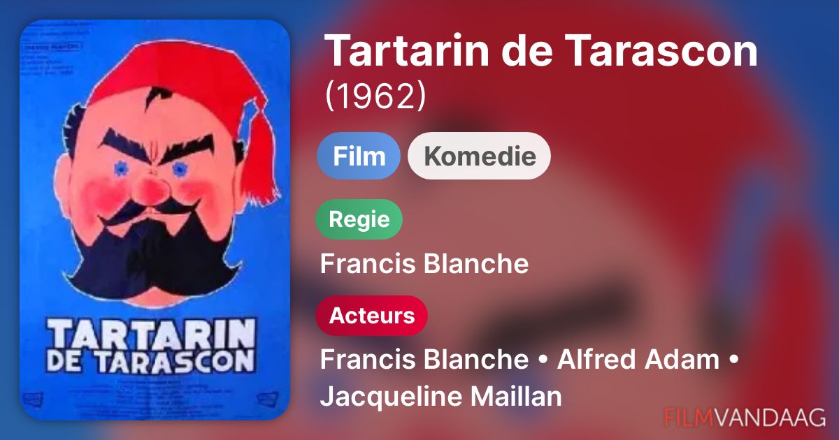 Tartarin de Tarascon (film, 1962) - FilmVandaag.nl