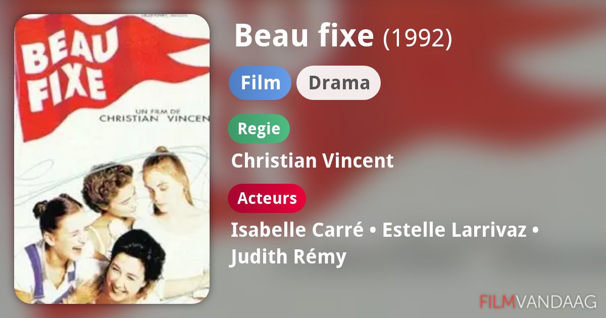 Beau fixe (film, 1992) - FilmVandaag.nl