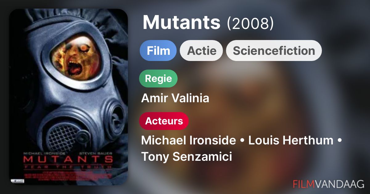 Mutants (film, 2008) - FilmVandaag.nl