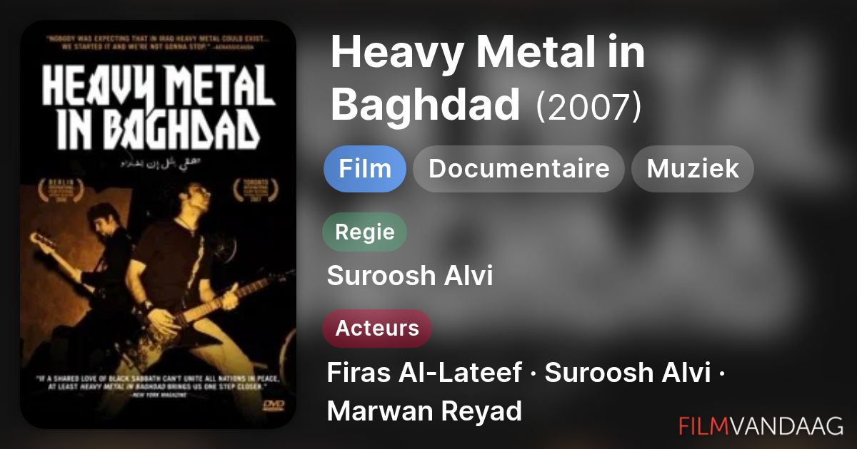 Heavy Metal in Baghdad (film, 2007) - FilmVandaag.nl