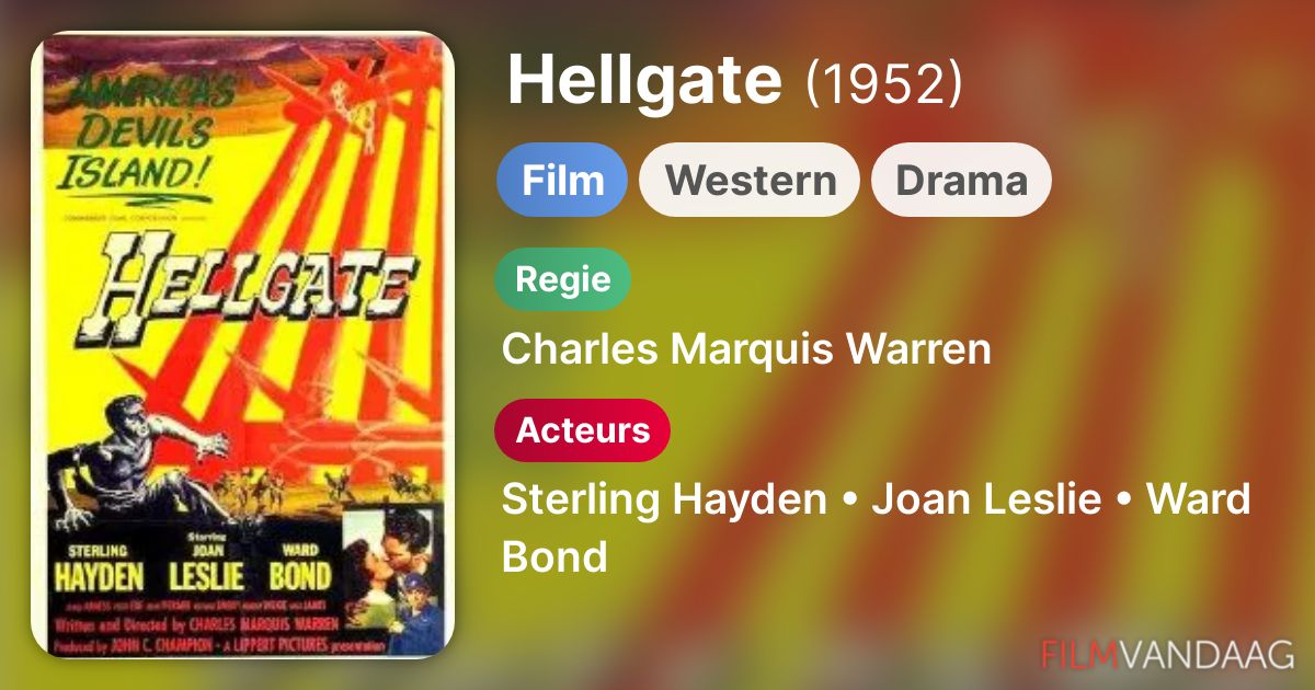 Hellgate (film, 1952) - FilmVandaag.nl