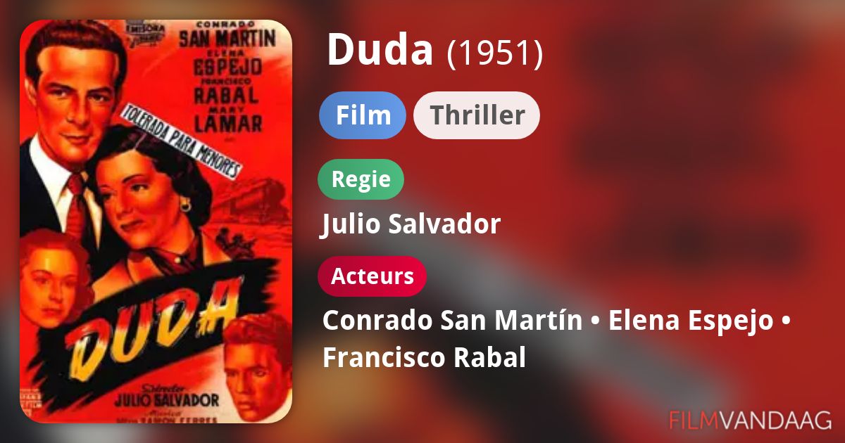 Duda (film, 1951) - FilmVandaag.nl
