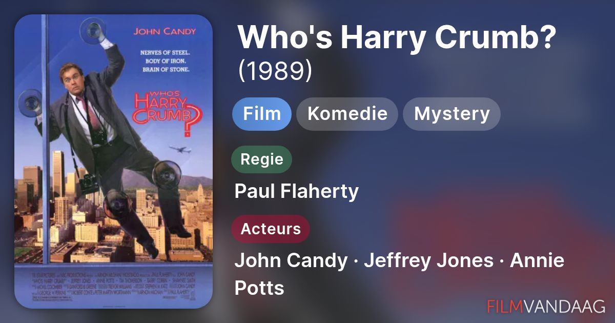 Who's Harry Crumb? (film, 1989) - FilmVandaag.nl