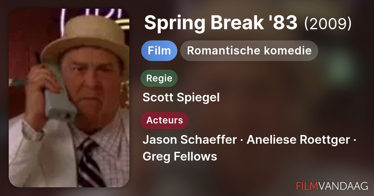 Spring Break '83 (film, 2012) - FilmVandaag.nl