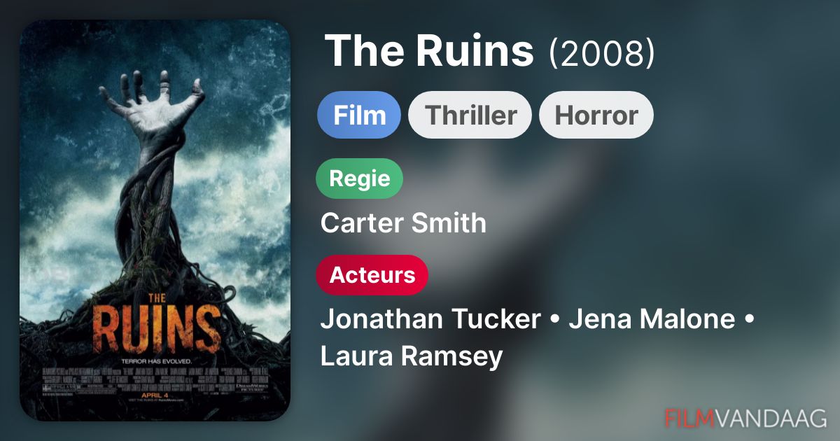 The Ruins (film, 2008) - FilmVandaag.nl