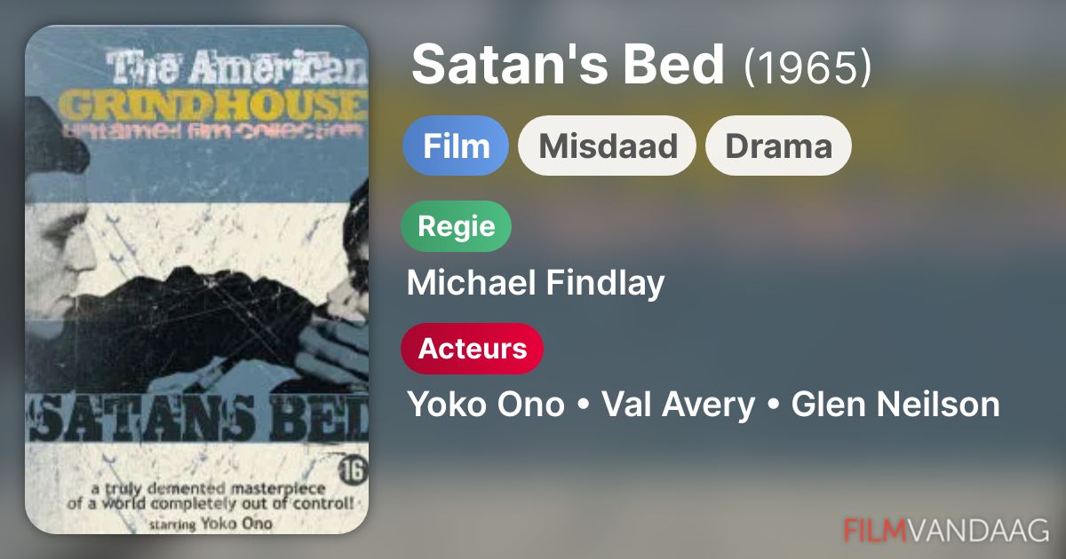 Satan's Bed (film, 1965) - FilmVandaag.nl