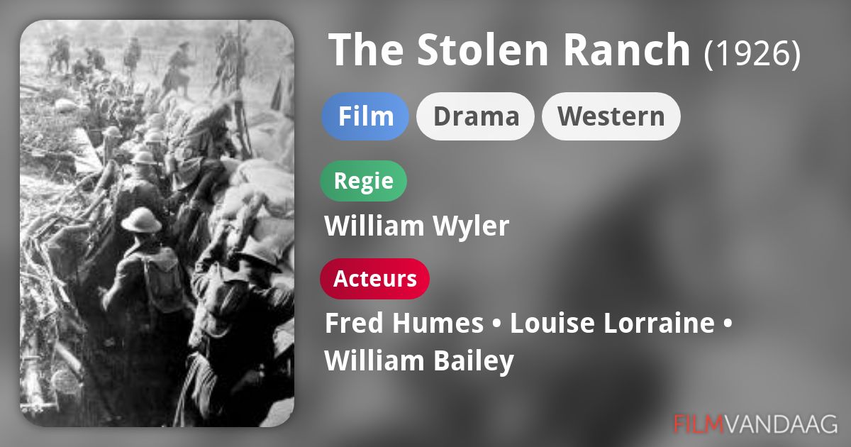 The Stolen Ranch (film, 1926) - FilmVandaag.nl