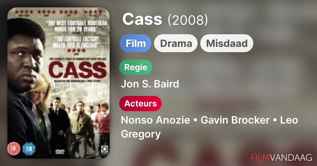Cass (film, 2008) - FilmVandaag.nl