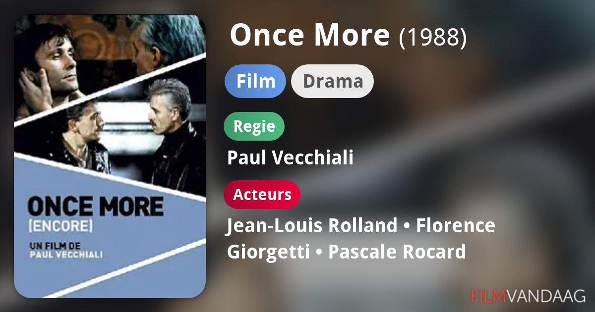 Once More (film, 1988) - FilmVandaag.nl