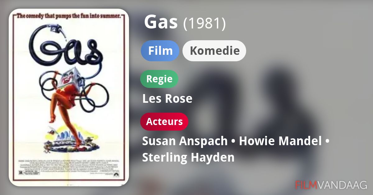 Gas (film, 1981) - FilmVandaag.nl