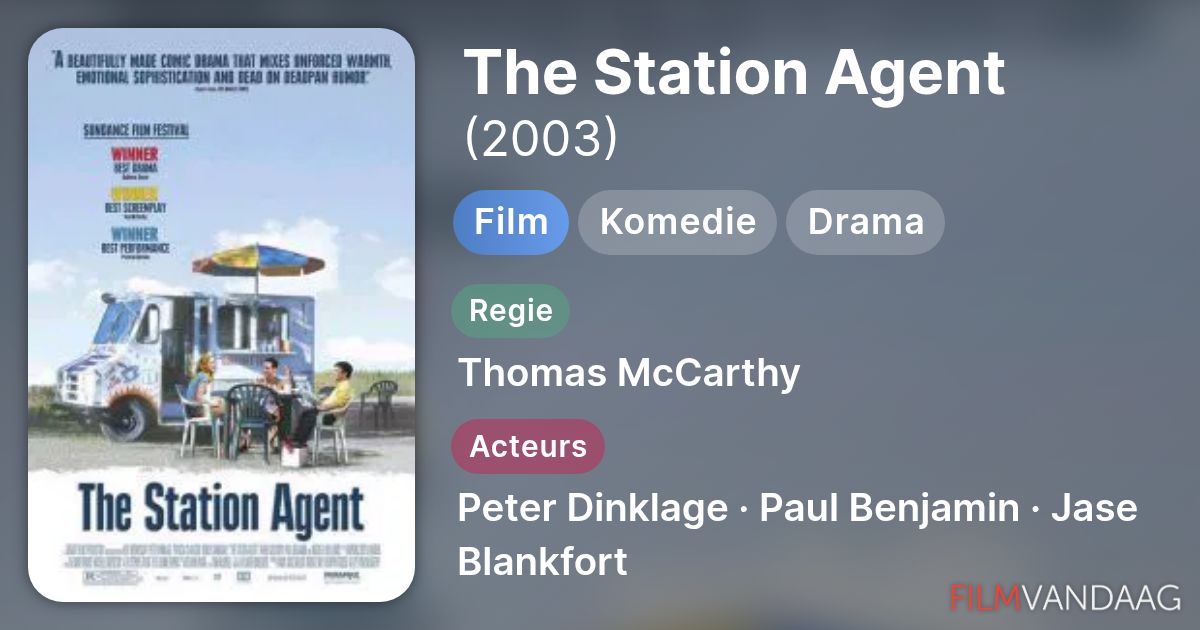 The Station Agent (film, 2003) - FilmVandaag.nl