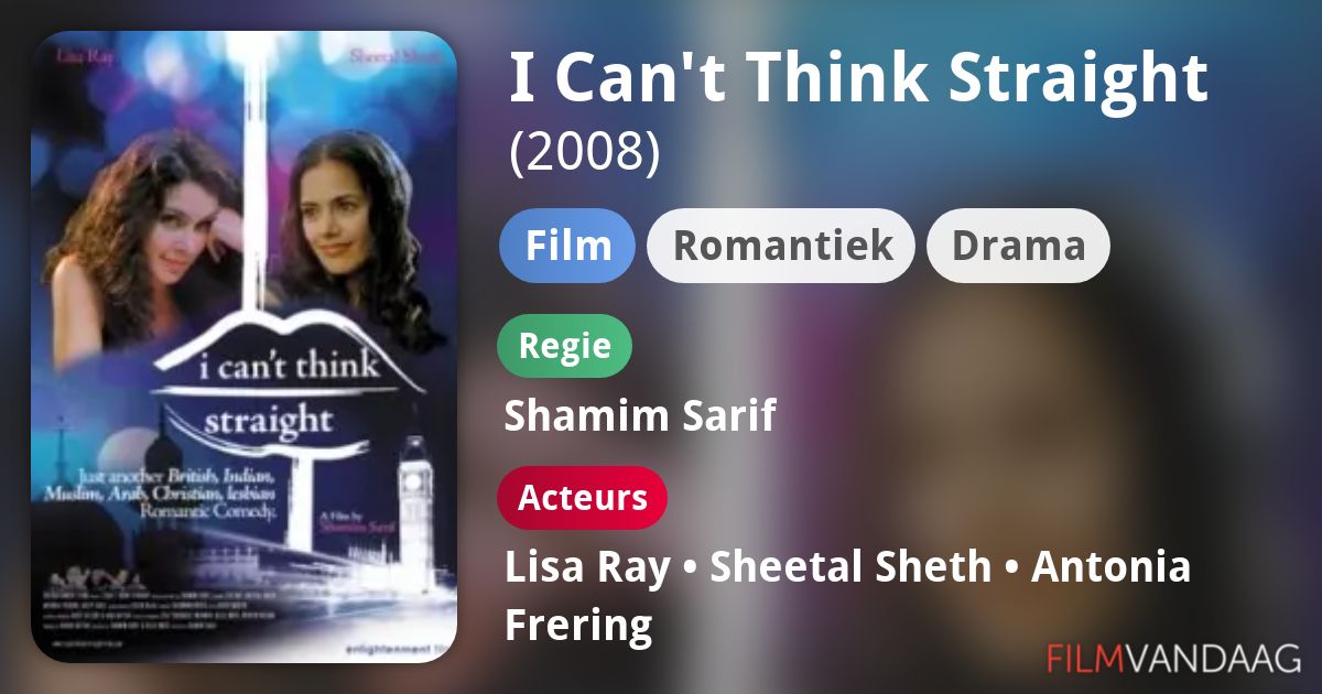 I Can't Think Straight (film, 2008) - FilmVandaag.nl