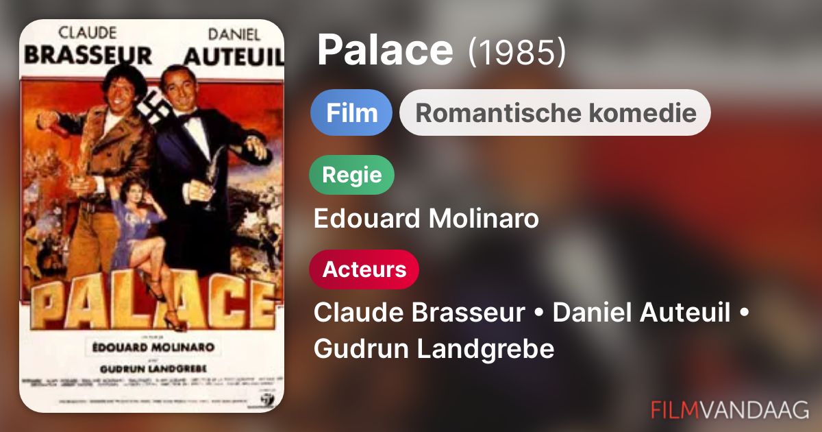 Palace (film, 1985) - FilmVandaag.nl