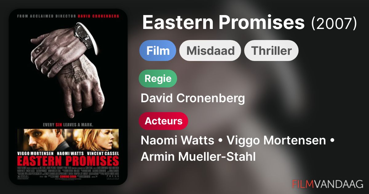 Eastern Promises (film, 2007) - FilmVandaag.nl