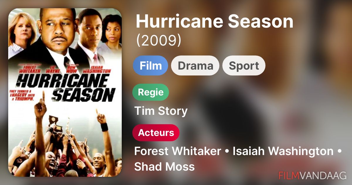 Hurricane Season (film, 2009) - FilmVandaag.nl
