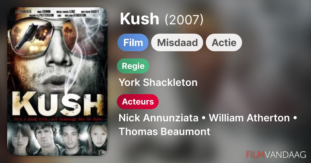 Kush (film, 2007) - FilmVandaag.nl