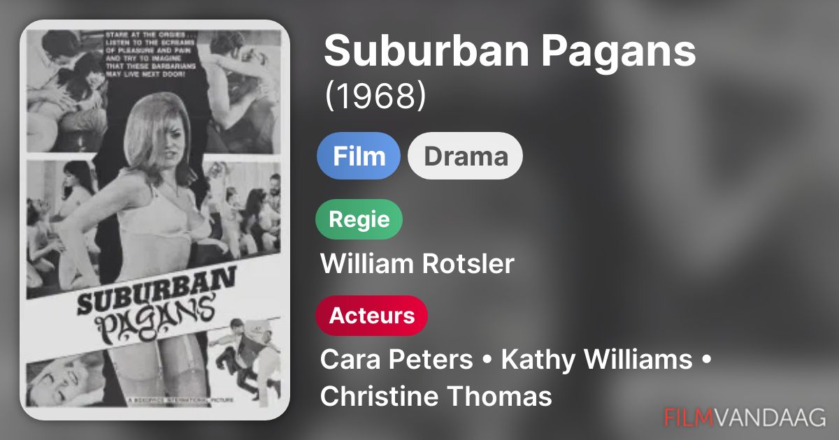 Suburban Pagans (film, 1968) - FilmVandaag.nl