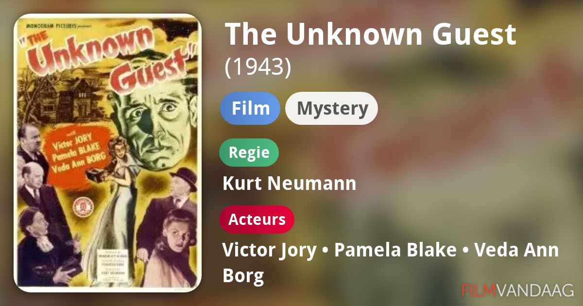 The Unknown Guest (film, 1943) - FilmVandaag.nl