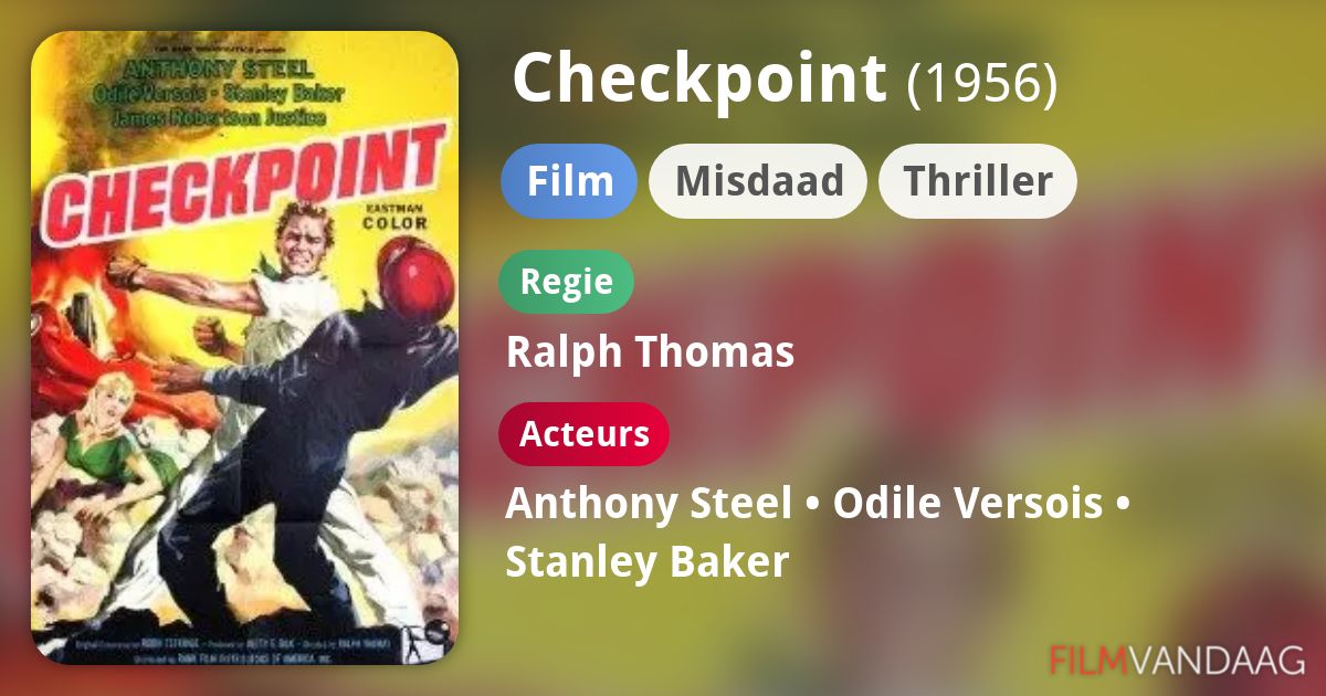 Checkpoint (film, 1956) - FilmVandaag.nl