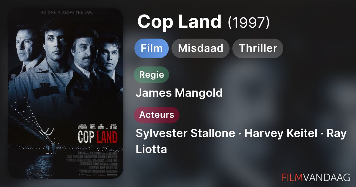 Cop Land (film, 1997) - FilmVandaag.nl