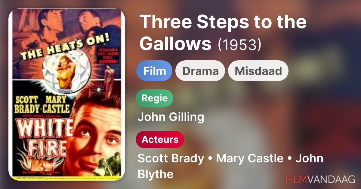 Three Steps to the Gallows (film, 1953) - FilmVandaag.nl