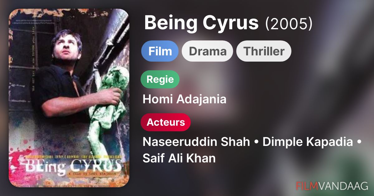 Being Cyrus (film, 2005) - FilmVandaag.nl