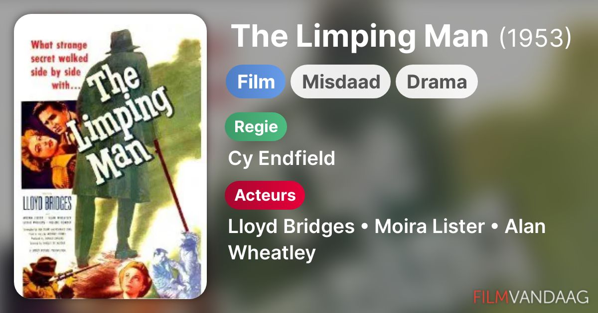 The Limping Man (film, 1953) - FilmVandaag.nl