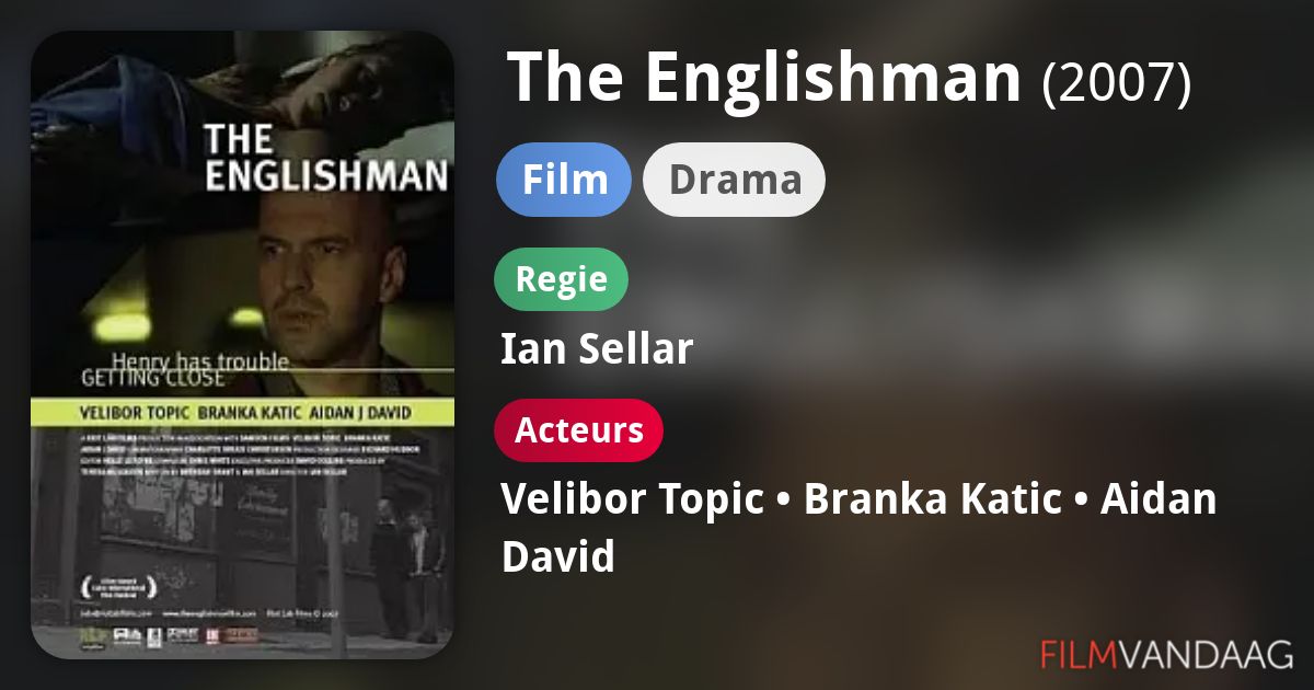 The Englishman (film, 2007) kopen op dvd of blu-ray - FilmVandaag.nl