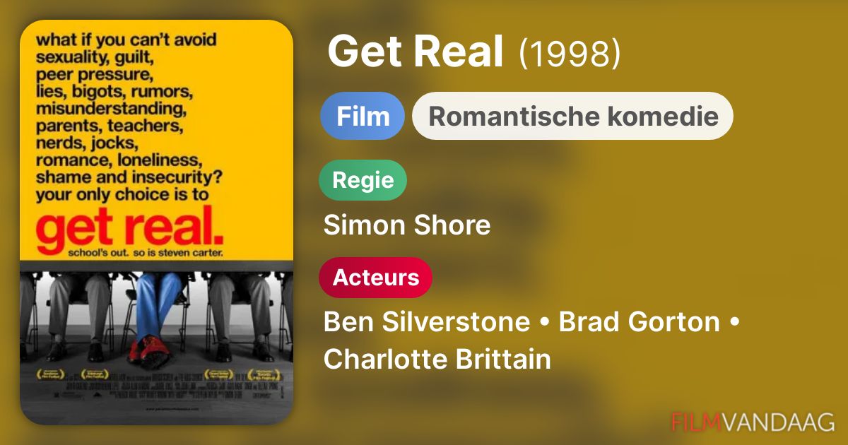 Get Real (film, 1998) - FilmVandaag.nl