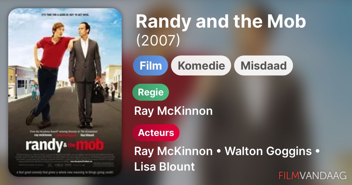 Randy and the Mob (film, 2007) - FilmVandaag.nl