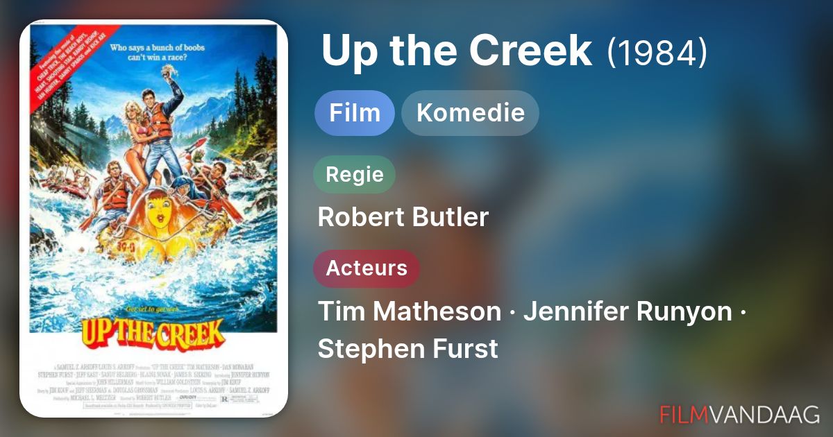 Up the Creek (film, 1984) kopen op dvd of blu-ray - FilmVandaag.nl